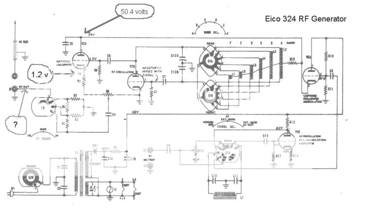 Eico 324 Schematic Photo by jukeboxdenny | Photobucket